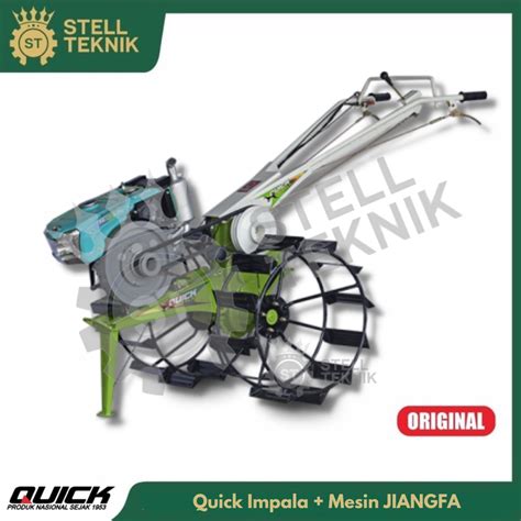 Jual Mesin Traktor Bajak Sawah QUICK Impala Mesin JIANGFA Shopee