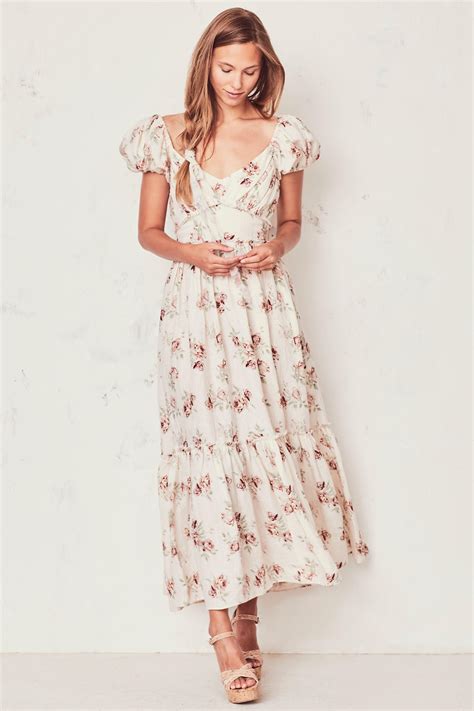 Loveshackfancy Linen Angie Dress Lyst