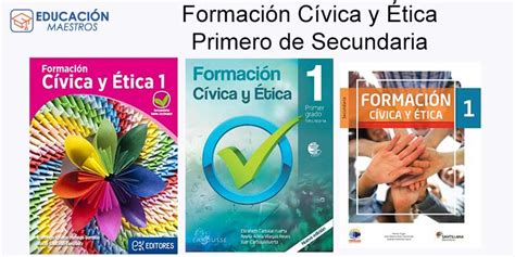 Libros Formación Cívica y Ética 1º Grado Secundaria SEP