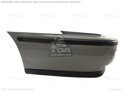 71501SM4A10ZZ Face Rr Bumper Honda Buy The 71501 SM4 A10ZZ At CMSNL