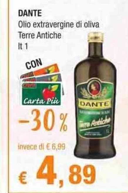 Dante Olio Extravergine Di Oliva Terre Antiche 1 Lt Offerta Di Crai