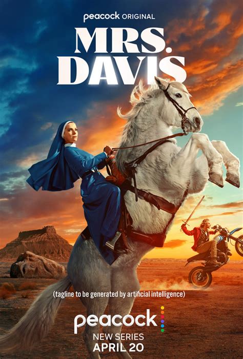 Mrs Davis TV Poster 3 Of 3 IMP Awards