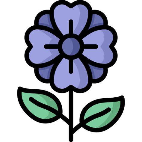 Flower Bqlqn Lineal Color Icon