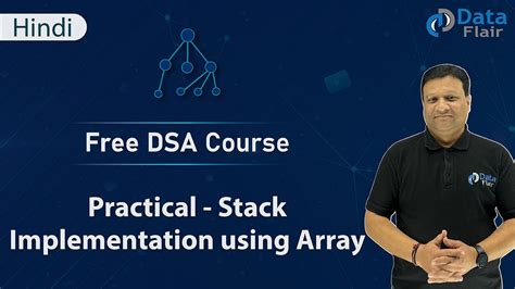 Stack Implementation Using Array In C Data Structure Stack Practical