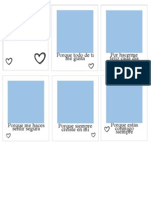 Plantilla 50 Razones Por Las Que Te Amo Pdf Artofit