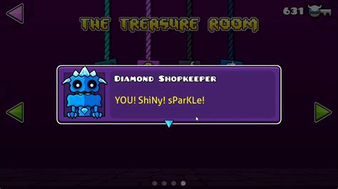 Geometry Dash 2 2 Diamond ShopKeeper YouTube