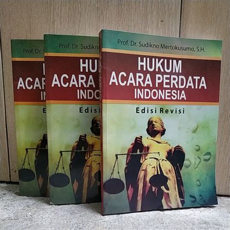 Jual HUKUM ACARA PERDATA INDONESIA EDISI REVISI By PRO DR SUDIKNO