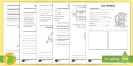 Ficha de actividad Reseña de libro detallada