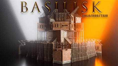 Basilisk Bunkers X Solo Duo Trio Base Design Rust Youtube
