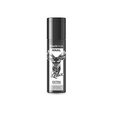 Lubrificante Anal Silicone Black Hole Relax Sex Shop Vibrolandia Portugal