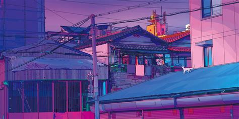 Purple Lofi Wallpapers Top Free Purple Lofi Backgrounds Wallpaperaccess