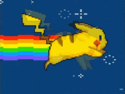 Nyan Pikachu GIFs Find Share On GIPHY