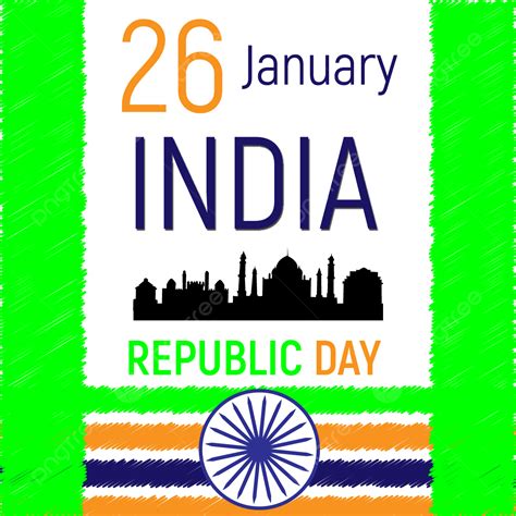 Jan Clipart Hd Png January India Republic Day Png Vector