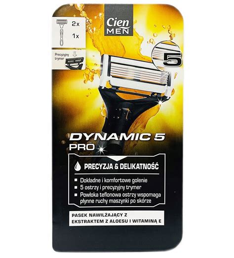 MASZYNKA DO GOLENIA MEN DYNAMIC 5 PRO CIEN 2 Szt 13554907908 Allegro Pl