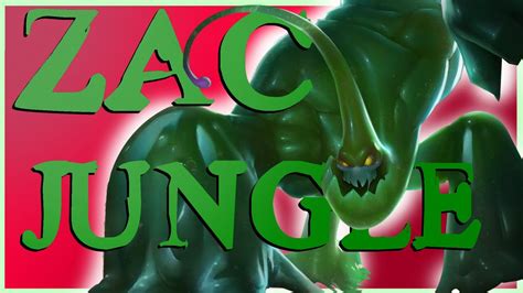 Zac Jungle In Der Soloq League Of Legends Ranked Youtube
