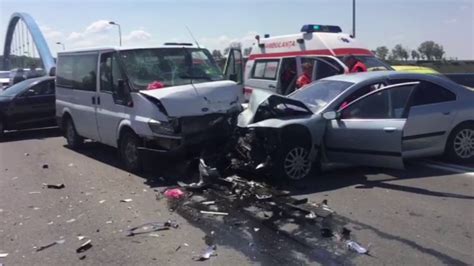 Accident Grav Pe Podul De La Medgidia Provocat De Soferul Unei Masini