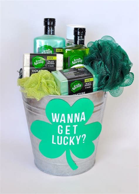 St Patrick S Day Gift For A Man Bday Gifts For Him Raffle Baskets