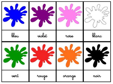 Apprendre Les Couleurs En Français Pdf