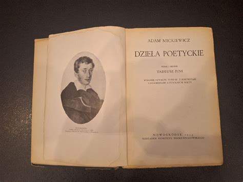 Dzieła Poetyckie Adam Mickiewicz 1933 Skrzynki Kup teraz na Allegro