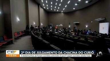 CETV 1ª Edição Fortaleza Testemunhas depõem no 2º dia de julgamento