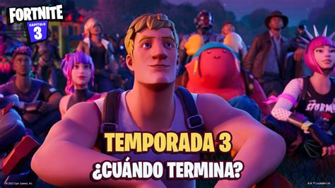 Cuándo termina la Temporada 3 de Fortnite MeriStation
