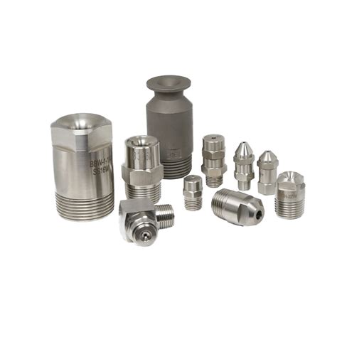 304 Stainless Steel Wide Angle Solid Cone Nozzle 1 8 Industrial Full