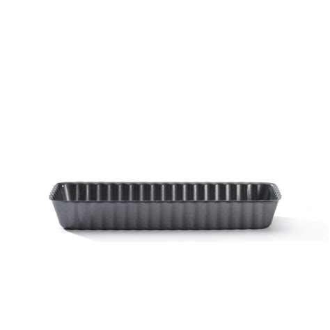 Moule Tarte Rectangulaire Fond Amovible Acier Antiadh Sif Acier