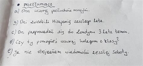 Przetłumacz daje naj Brainly pl