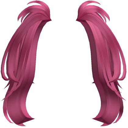 Layered Pigtail Extensions In Hot Pink Roblox Item Rolimon S