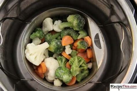 Receta Esto Cómo Cocinar Verduras Congeladas En La Olla Instantánea