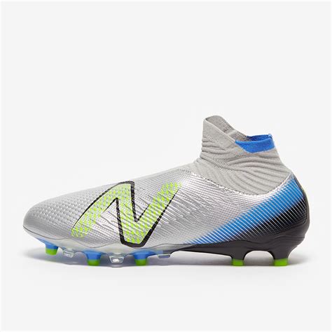 New Balance Tekela V4 Pro FG Argent Lapis Vif Chaussures De Foot