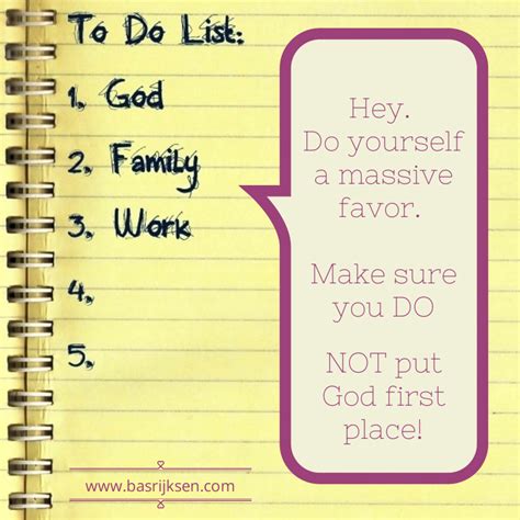 Putting God First Place In Your Life A Mistake You Don T Want To Make