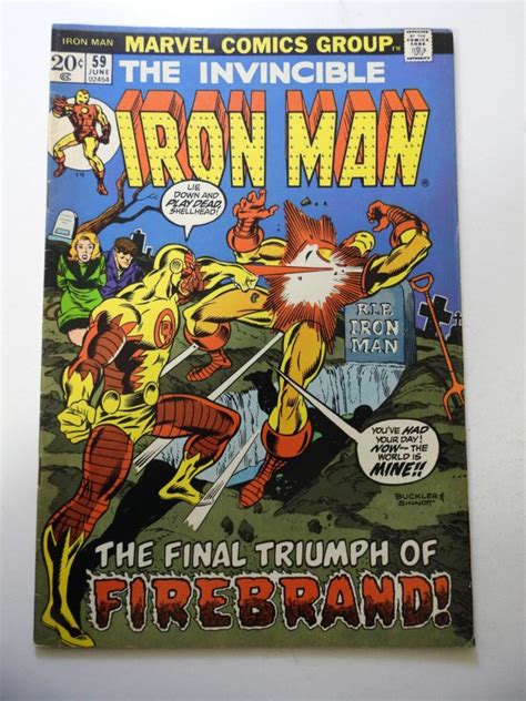 Iron Man 59 1973 FN Condition Comic Books Bronze Age Marvel