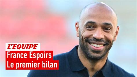 Quipe De France Espoirs Thierry Henry Convaincant Youtube