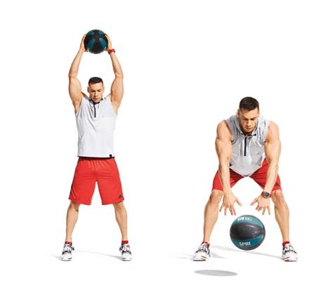 9 Tecnicas de entrenamiento de fuerza con balón medicinal