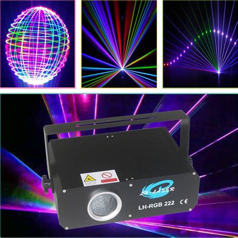 500mw RGB Animation Analog Modulation Laser Light Show DMX ILDA Laser