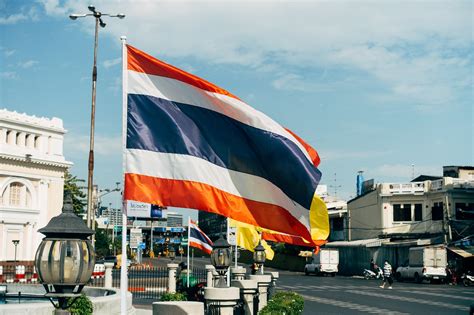Flag Thailand National Symbol Free Photo On Pixabay Pixabay