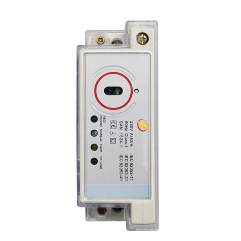 Compteur d électricité prépayé monophasé intelligent
