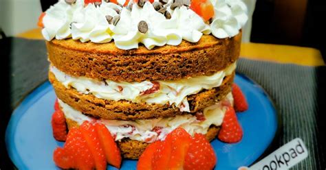 Ricetta Naked Cake Alle Fragole E Mascarpone Di Pierre E Vivy