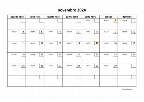 Calend Rio Novembro Wikidates Org