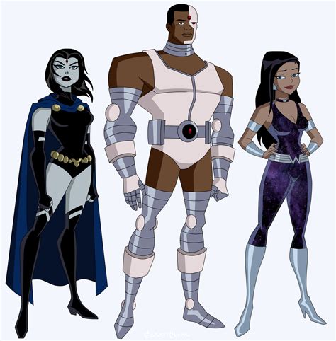 Comics Teen Titans Art By Glee Chan