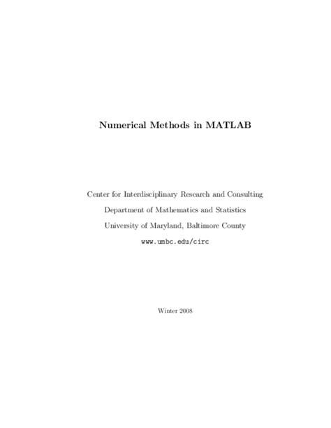 pdf numerical methods with matlab amos gilat