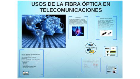 USOS DE LA FIBRA ÓPTICA EN TELECOMUNICACIONES by Laura Daniela Manrique