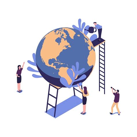 Homenzinhos Se Preparam Para O Dia Da Terra Salve O Planeta Economize