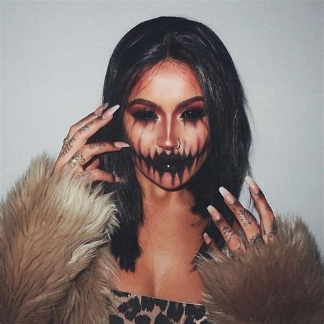 Insane Yet Pretty Halloween Makeup Ideas Easy Halloween Makeup