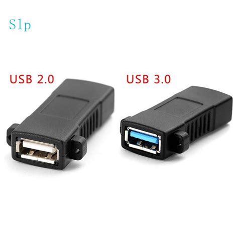 Slp 1Pc Adaptador USB Fêmea Para Furos Parafuso 2 0 3 0 Soquete