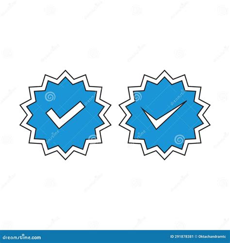 Set Of Vector Badges And Labels With Check Mark Icons Approved And
