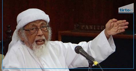 Terpidana Abu Bakar Baasyir Bebas Murni Pada 8 Januari 2021