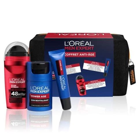 L Oréal Men Expert Power Age Coffret 3 Produits Routine Anti Age