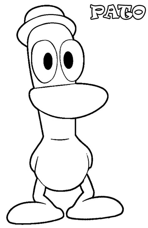 Desenhos Do Pocoyo Para Colorir Como Fazer Em Casa